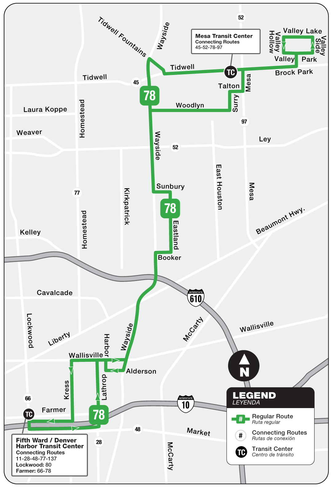 78 Wayside METRO Bus Route Accessible Public Transit Houston Texas 78 Wayside METRO Bus Route Accessible Public Transit Houston Texas