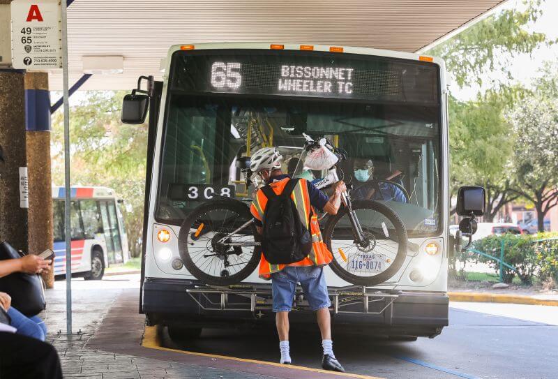Accessing METRO by Bike | Public Transit and Transportation | Houston, TX